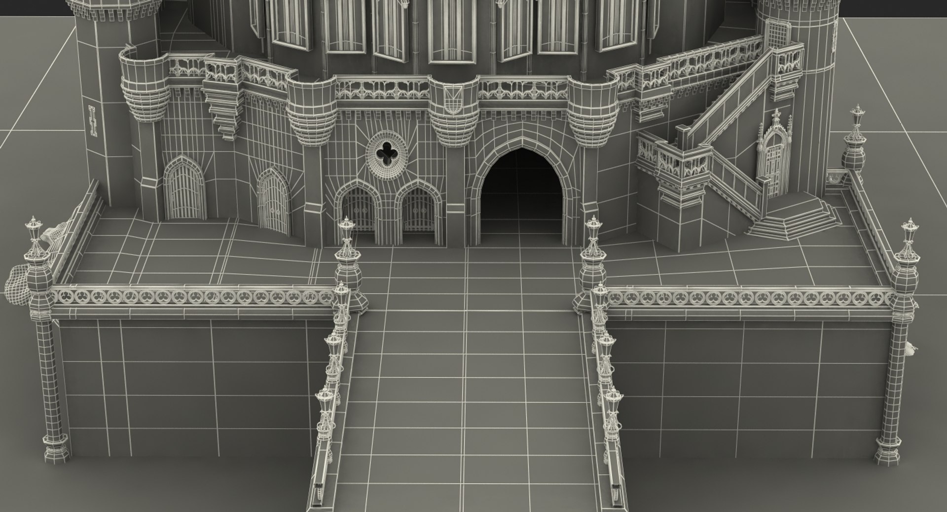 Magic castle 3D - TurboSquid 1439217