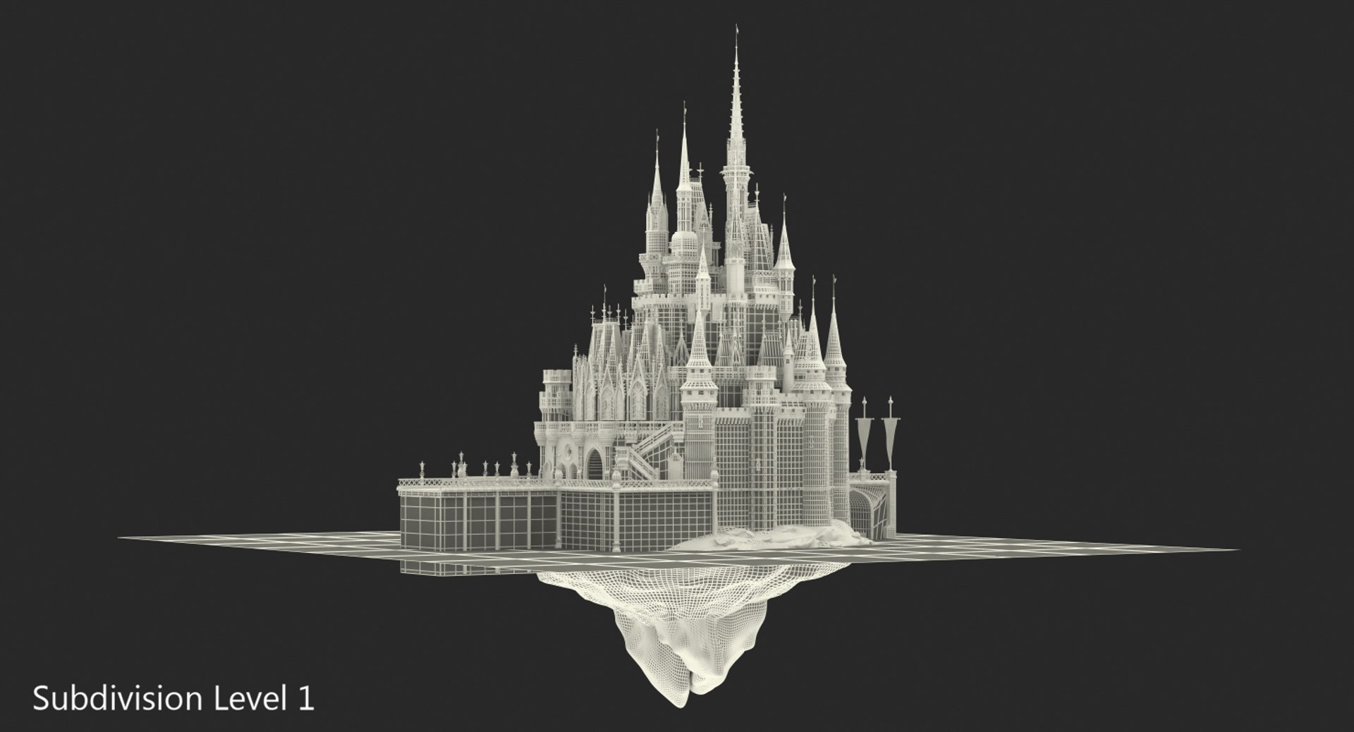 Magic castle 3D - TurboSquid 1439217