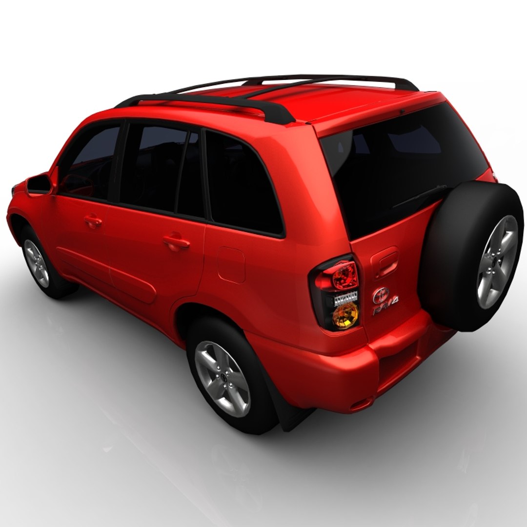 3d Model Of Toyota Rav4 Base
