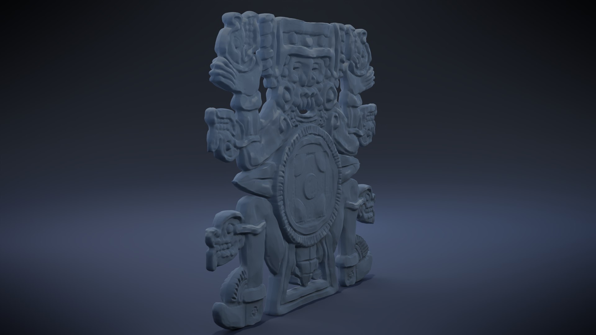 3D Tlaltecuhtli - Aztec Deity - TurboSquid 1734408