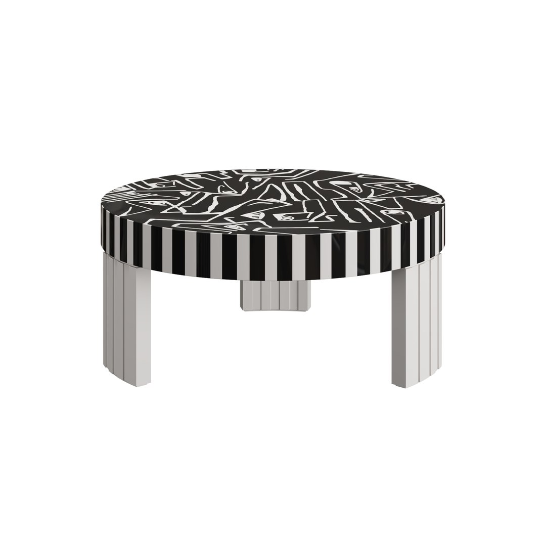 Pablo Center Coffee Table Hommes 3D Model - TurboSquid 2007530