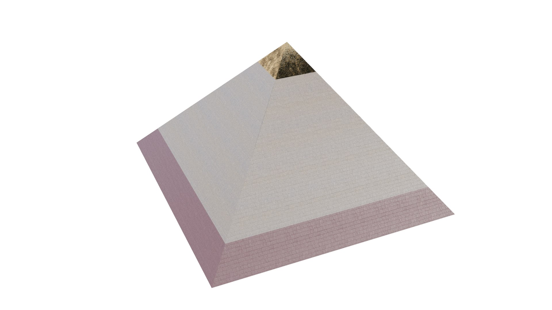 3D model Menkaure Pyramid - TurboSquid 1989969