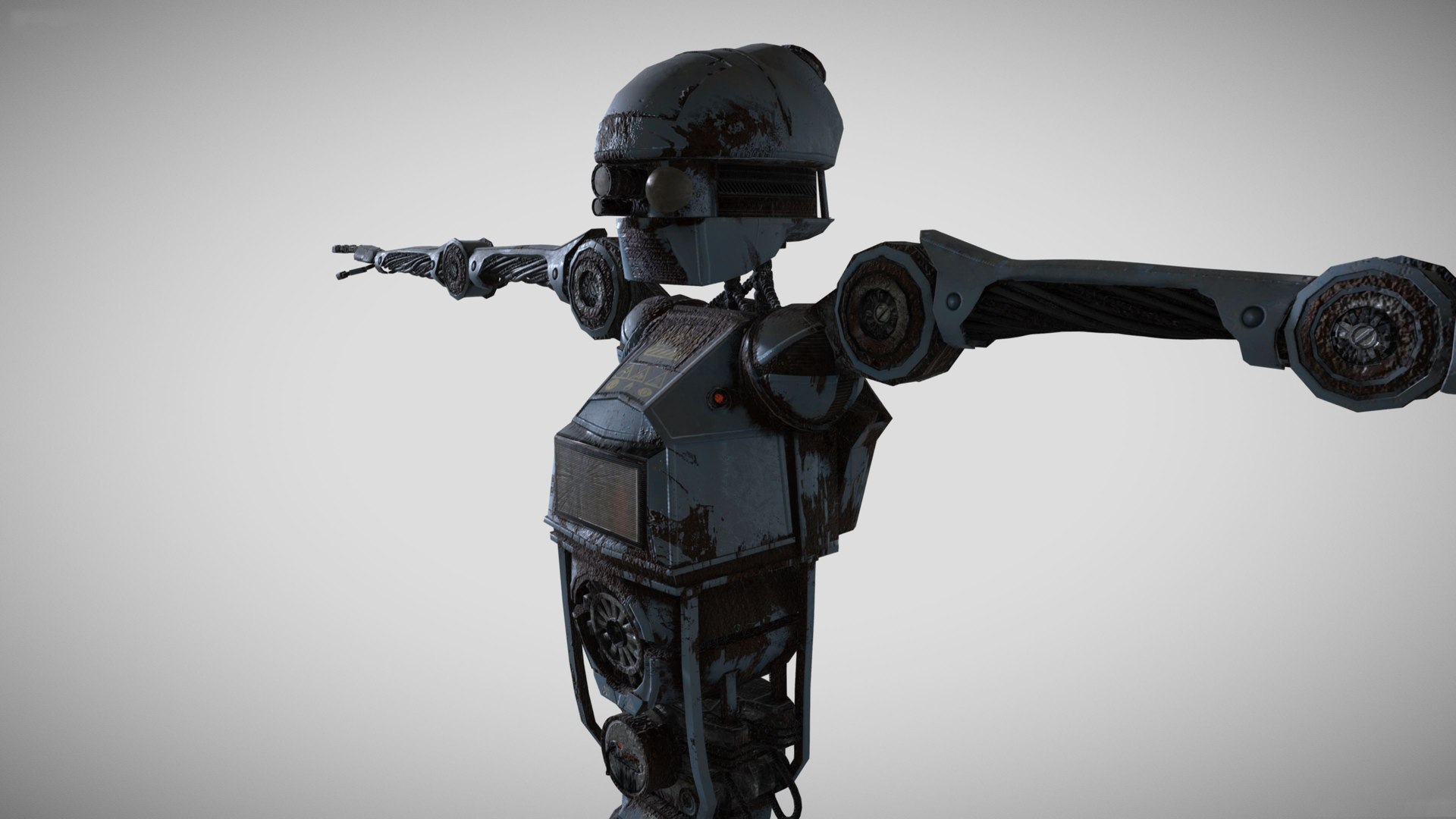 Robot Rigged 3D Model - TurboSquid 1497913