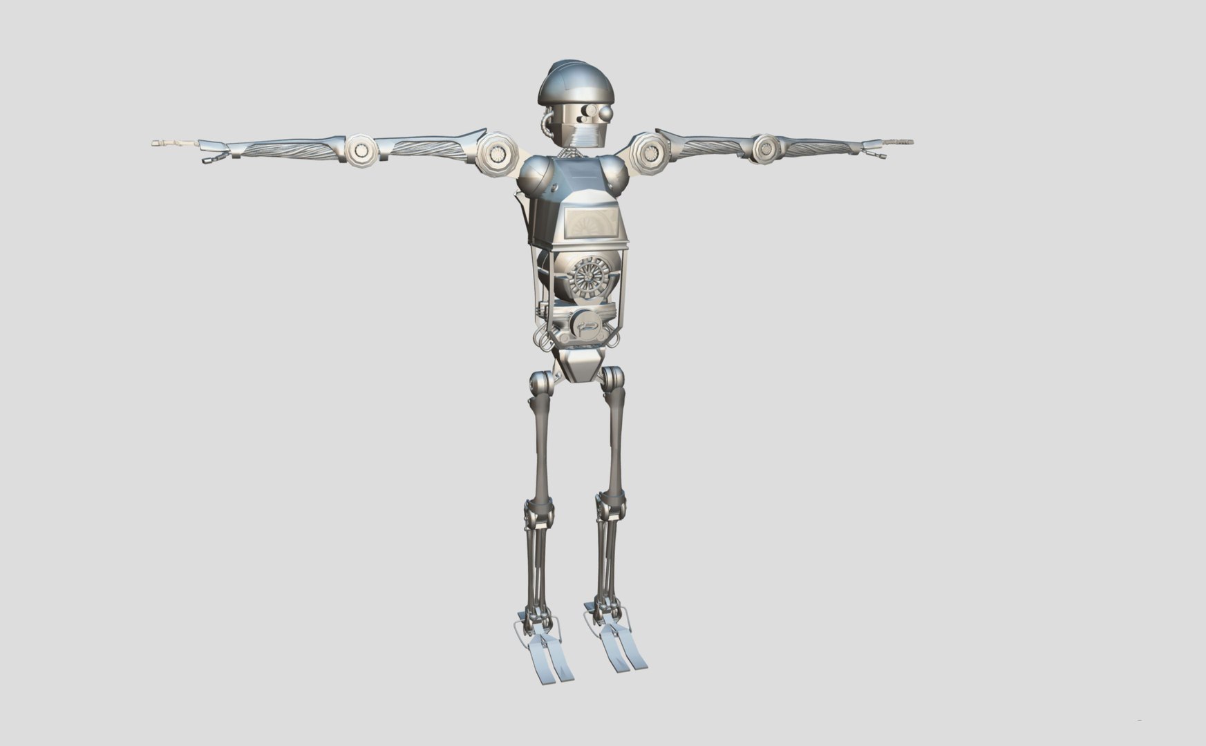 Robot Rigged 3D Model - TurboSquid 1497913