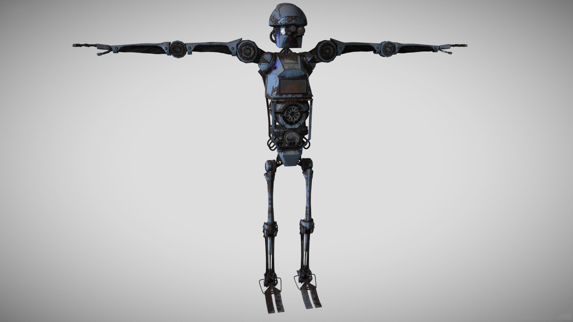 Robot Rigged 3D Model - TurboSquid 1497913