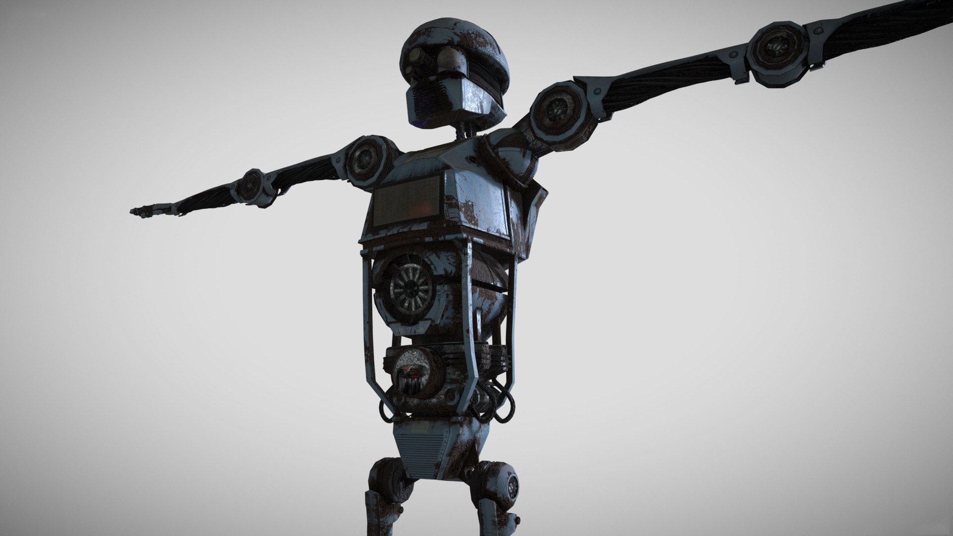 Robot Rigged 3D Model - TurboSquid 1497913