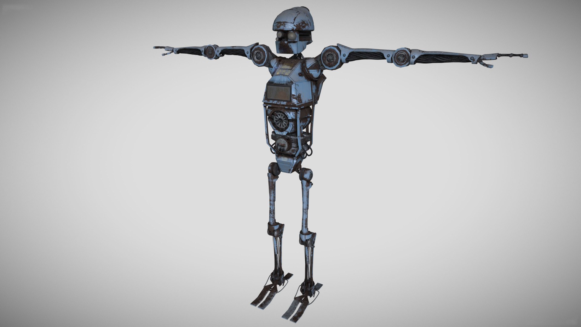 Robot Rigged 3D Model - TurboSquid 1497913