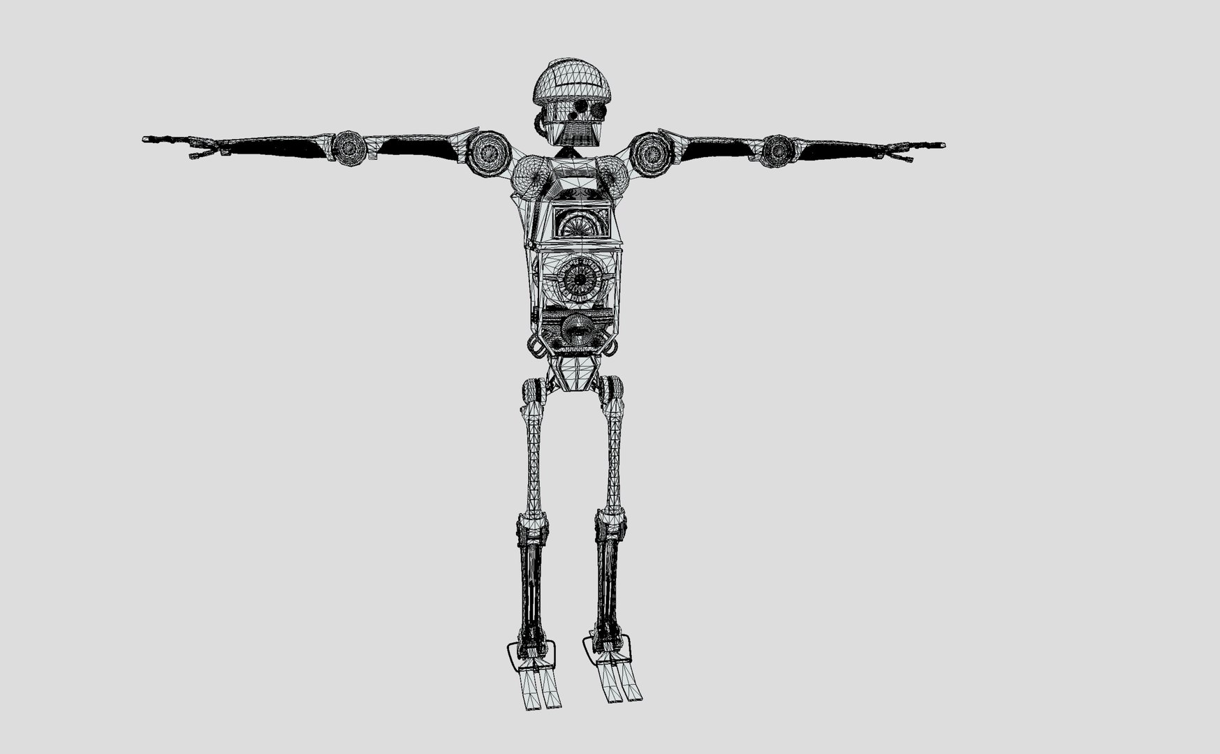 Robot Rigged 3D Model - TurboSquid 1497913