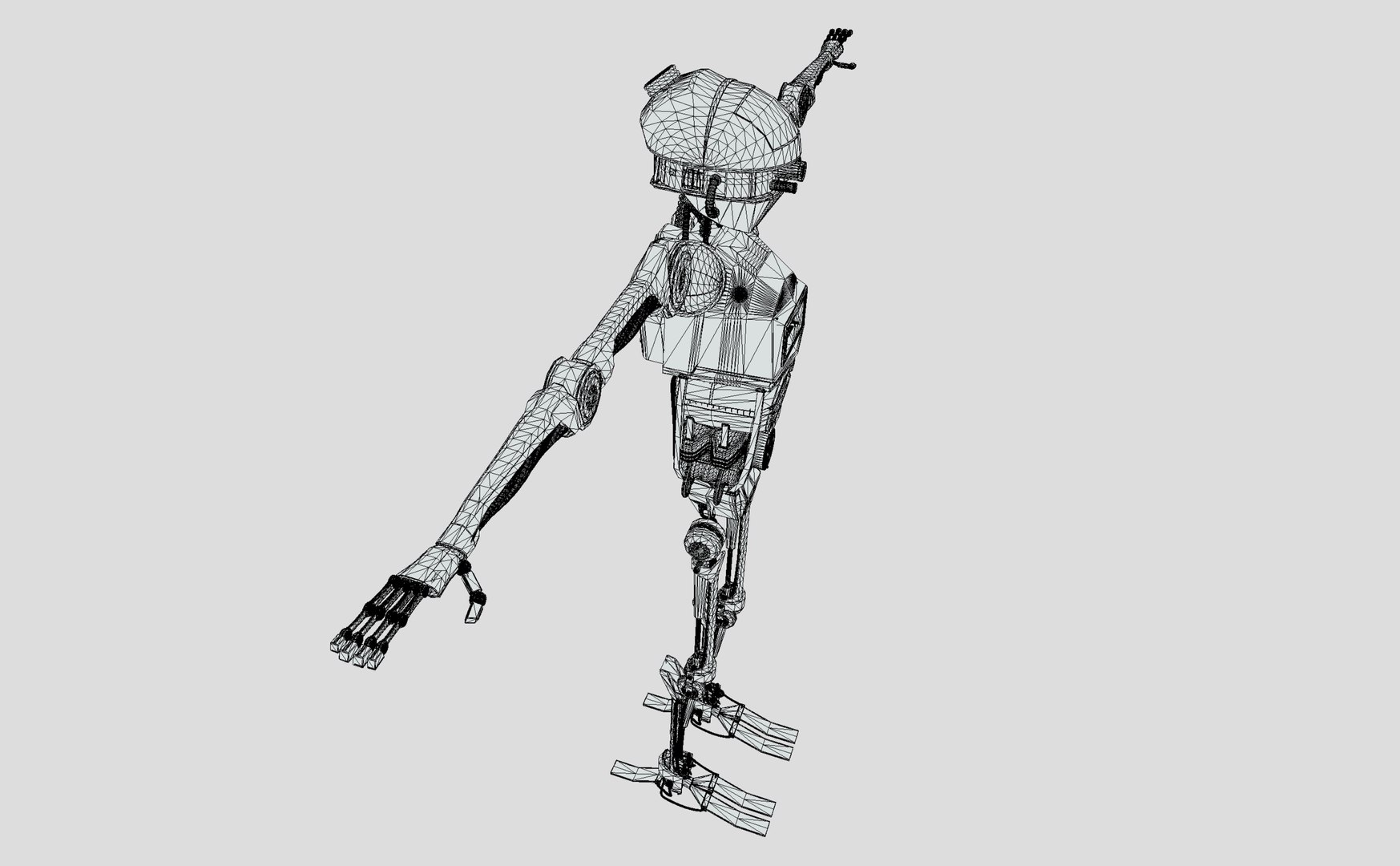 Robot Rigged 3D Model - TurboSquid 1497913