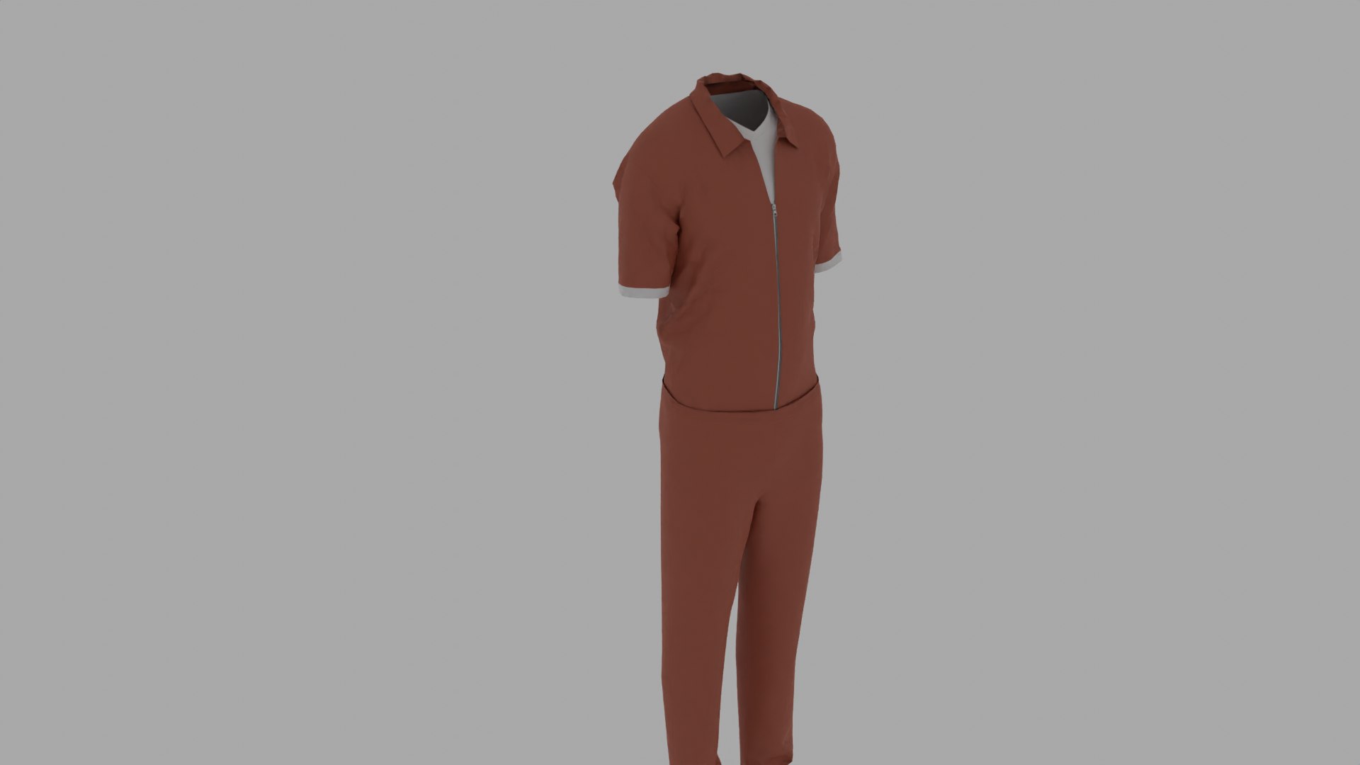 3D Prison Uniform - TurboSquid 1973291