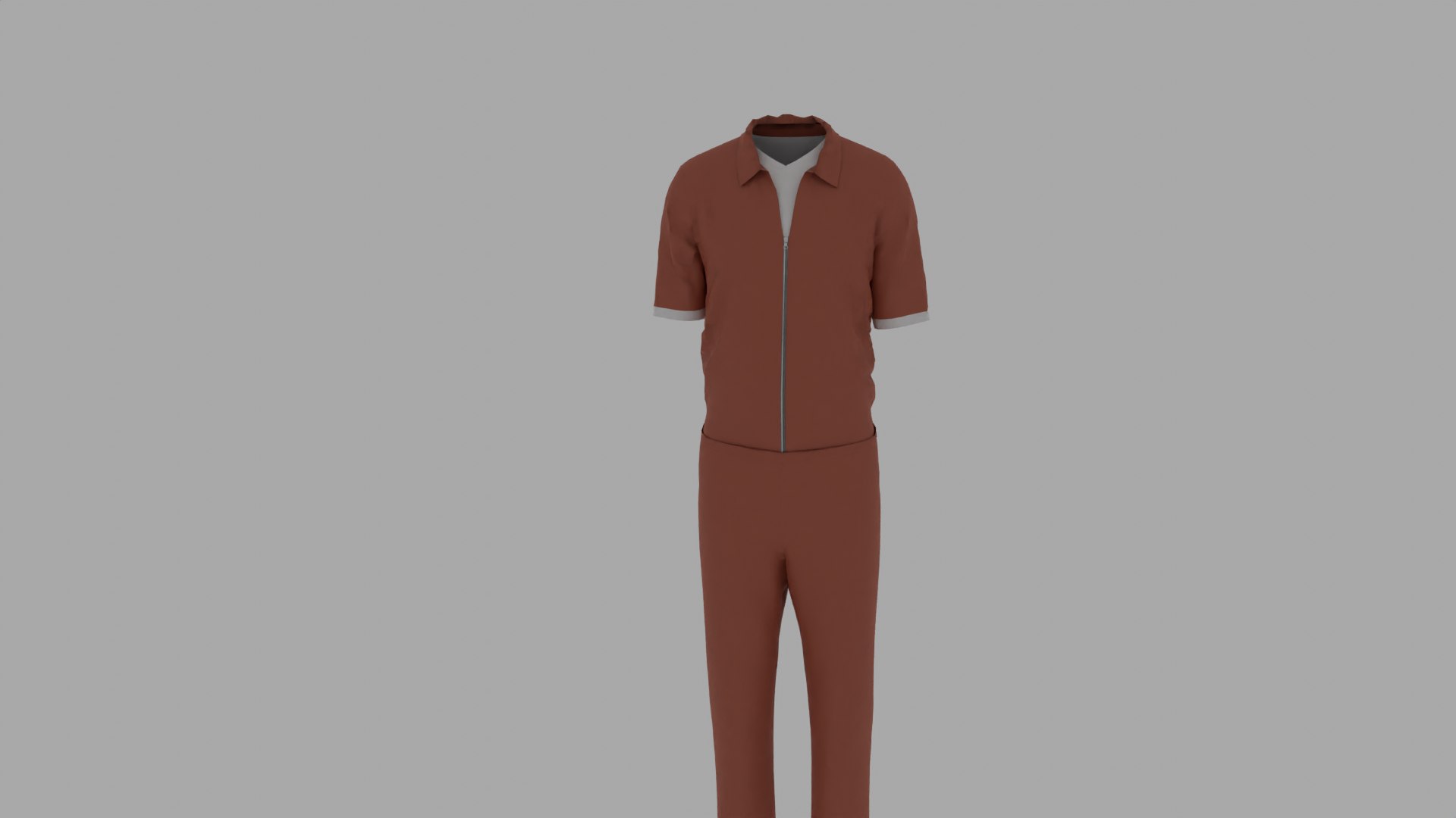 3D Prison Uniform - TurboSquid 1973291