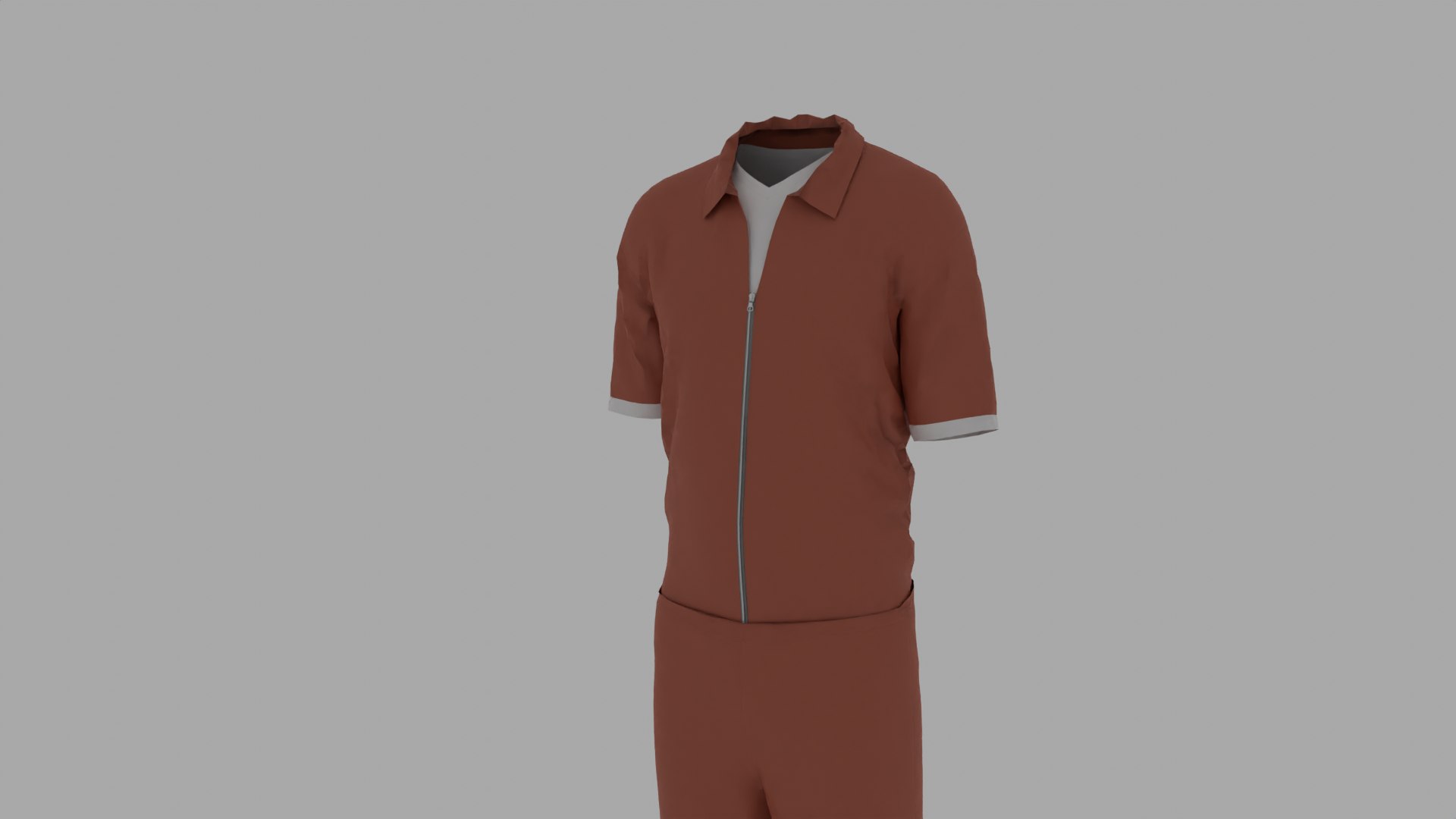 3D Prison Uniform - TurboSquid 1973291