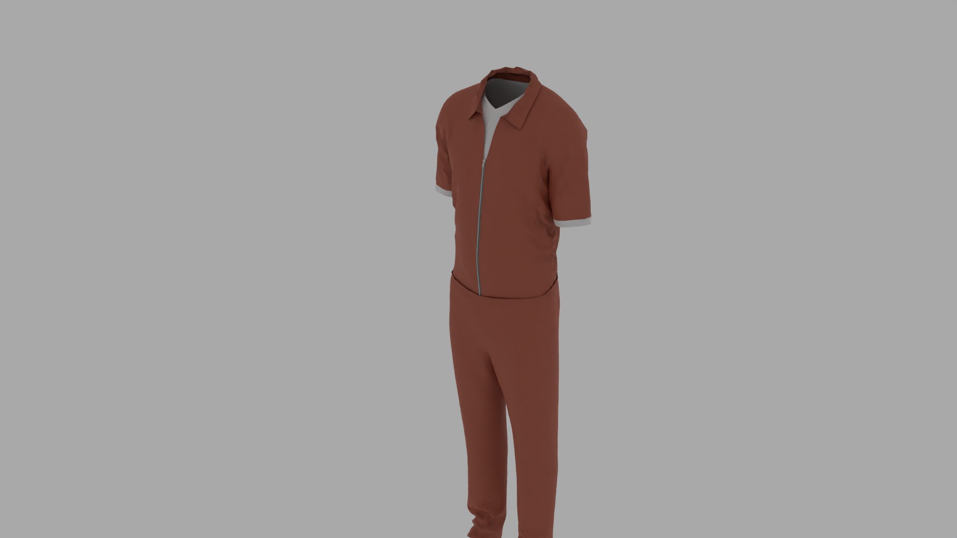 3D Prison Uniform - TurboSquid 1973291