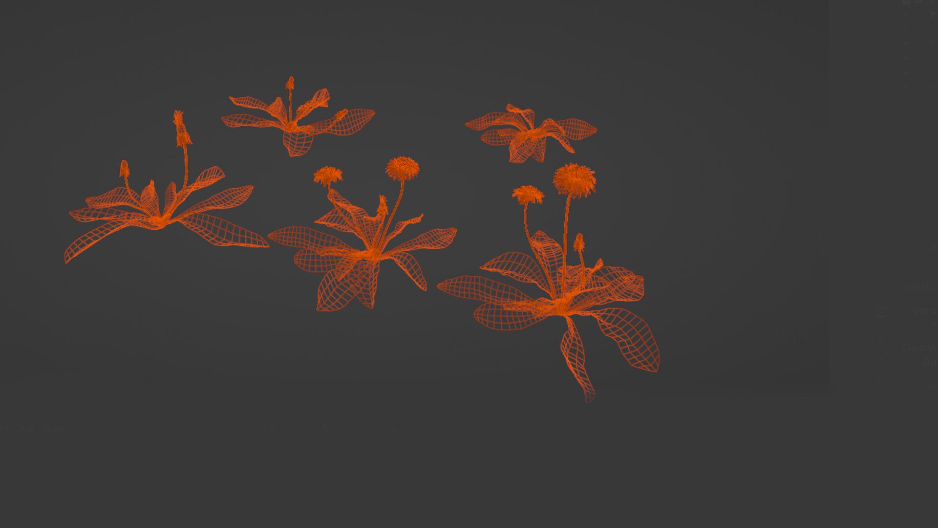 3D model dandelions - TurboSquid 2144906