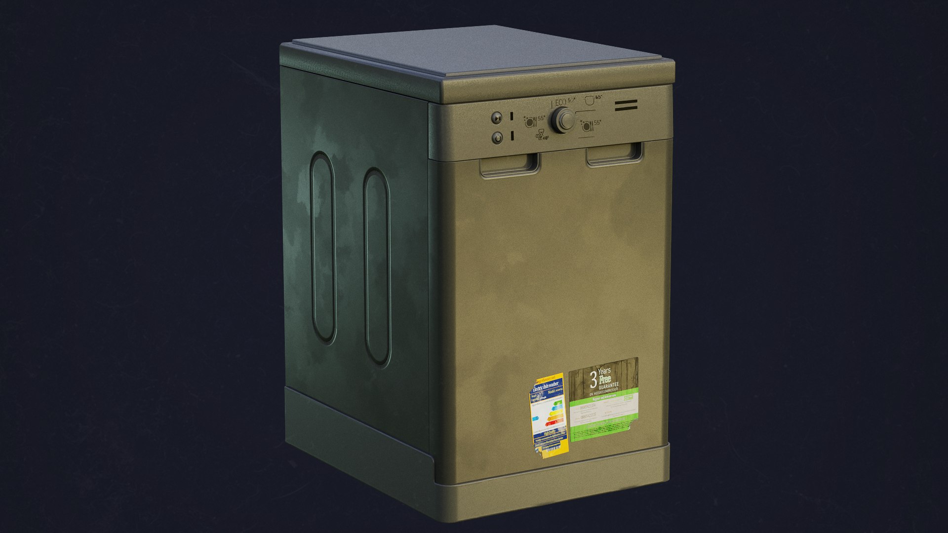Dishwasher game ready PBR model - TurboSquid 2007118
