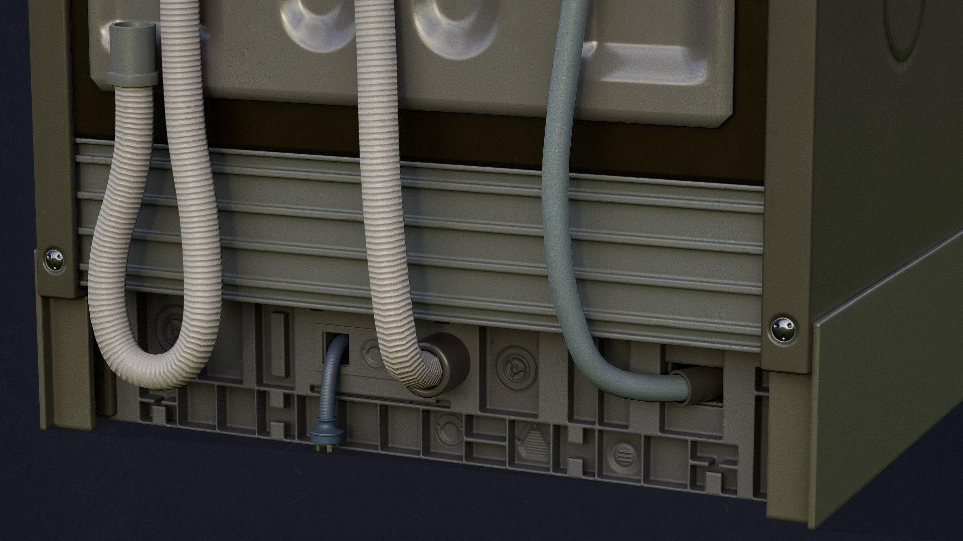 Dishwasher game ready PBR model - TurboSquid 2007118