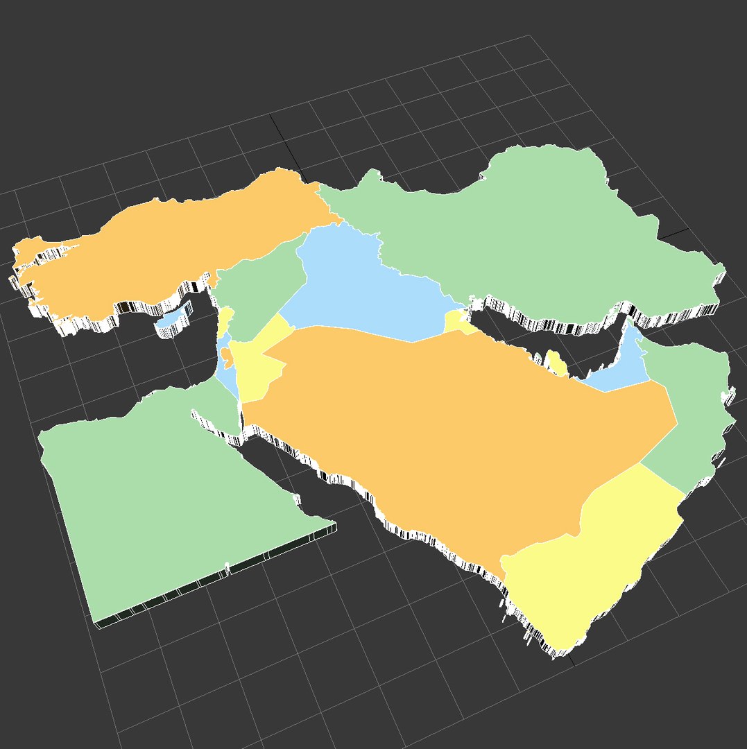3D Model Middle East - TurboSquid 1298464