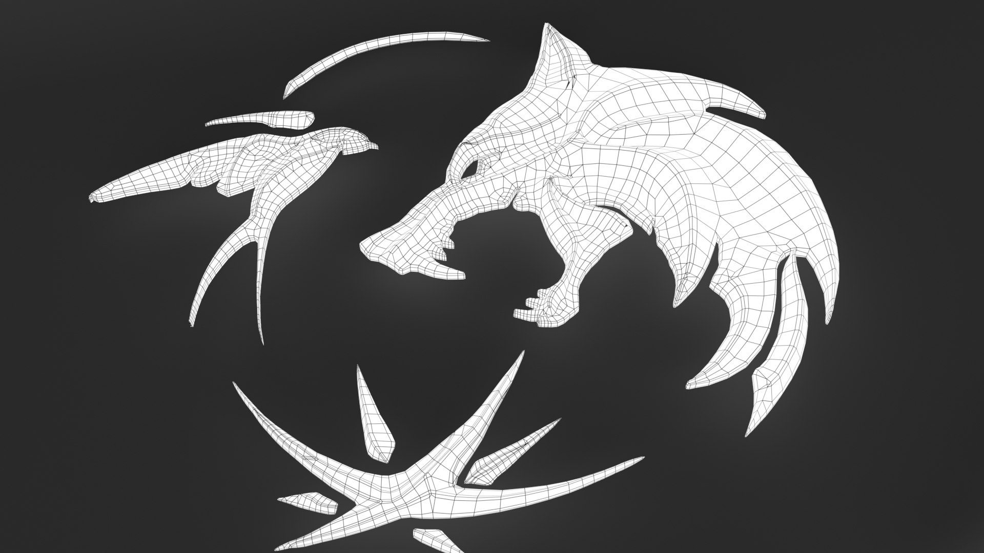 Witcher amulets model - TurboSquid 1515430
