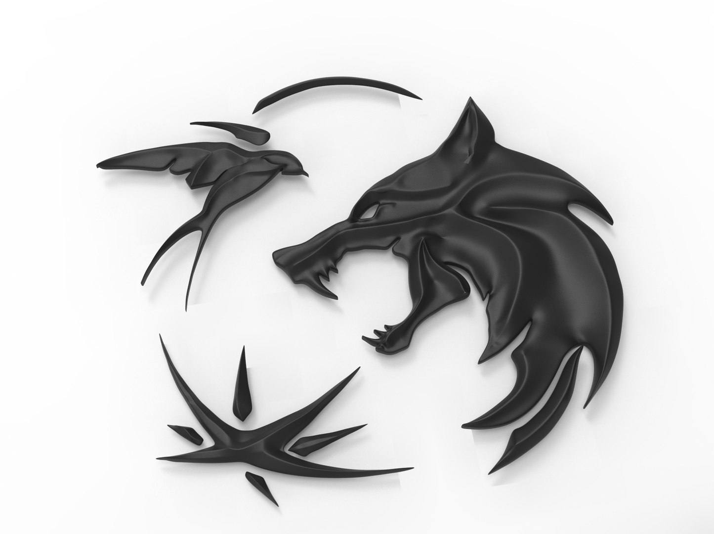 Witcher amulets model - TurboSquid 1515430