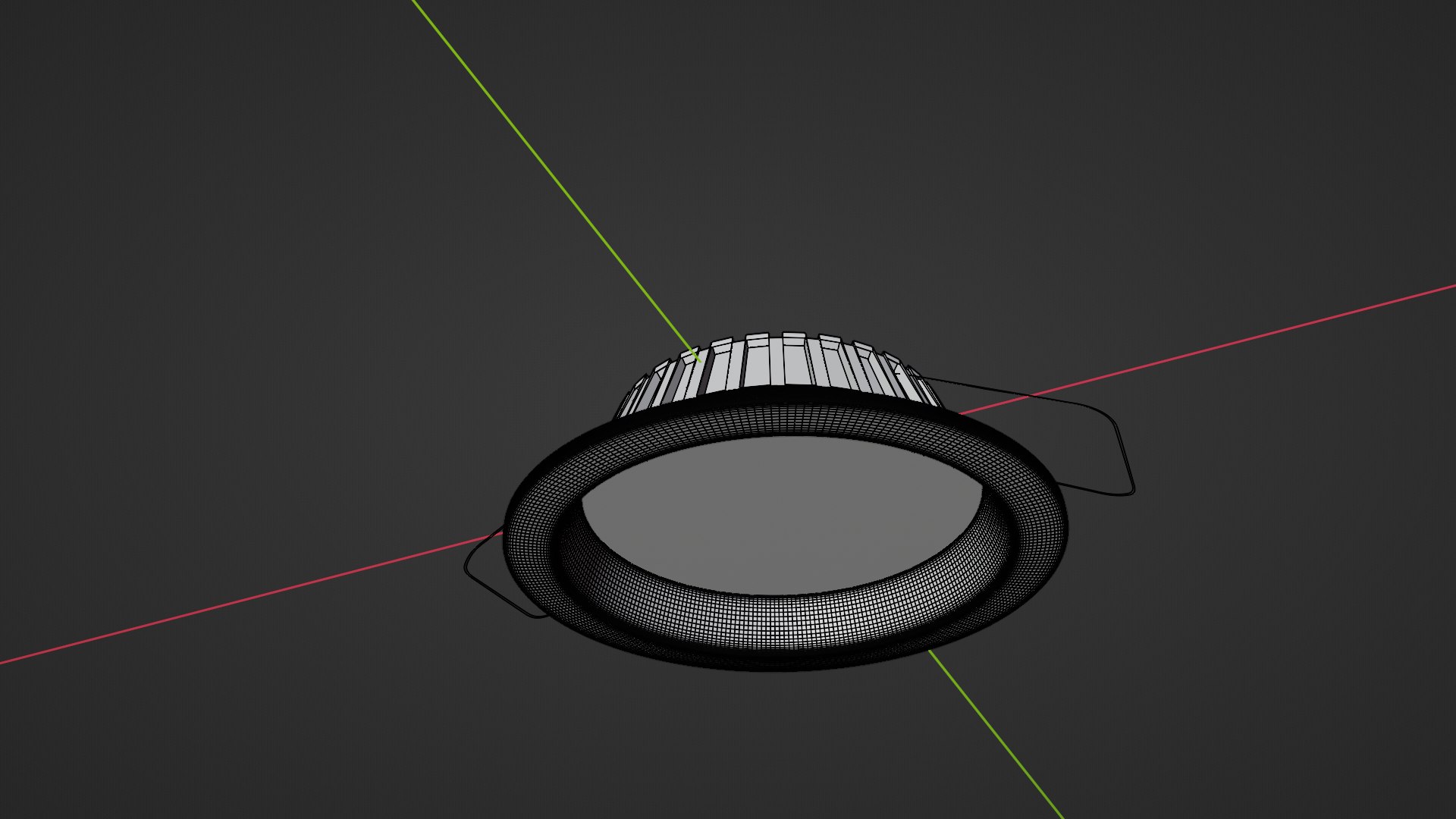 3D Downlight Model - TurboSquid 1887983