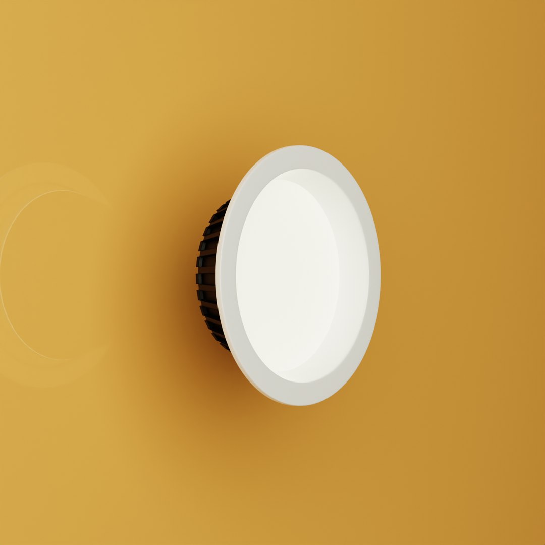3D Downlight Model - TurboSquid 1887983