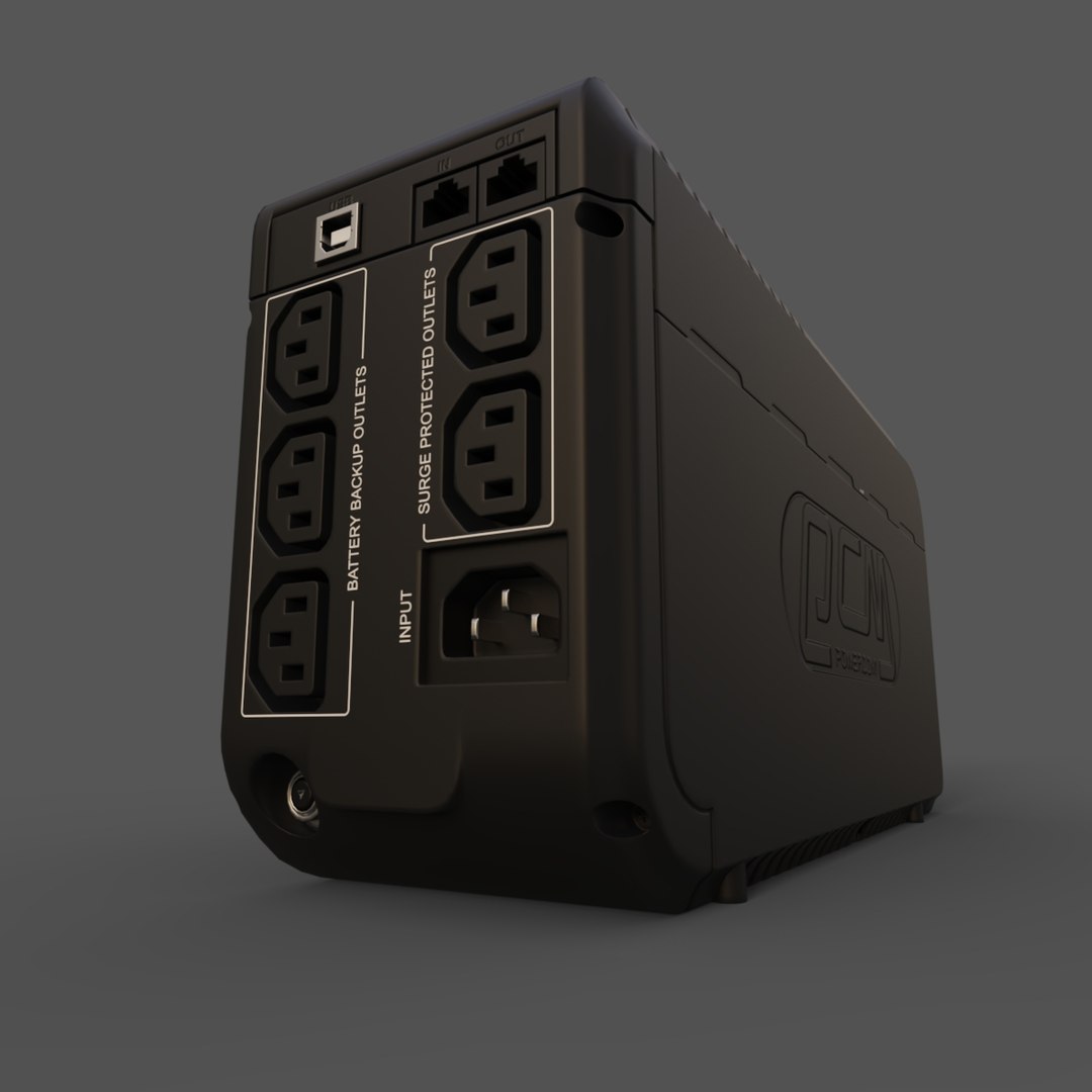 UPS Powercom IMD-825AP Model - TurboSquid 1839580