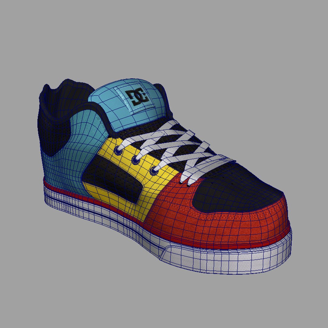 3d Dc Shoes Model