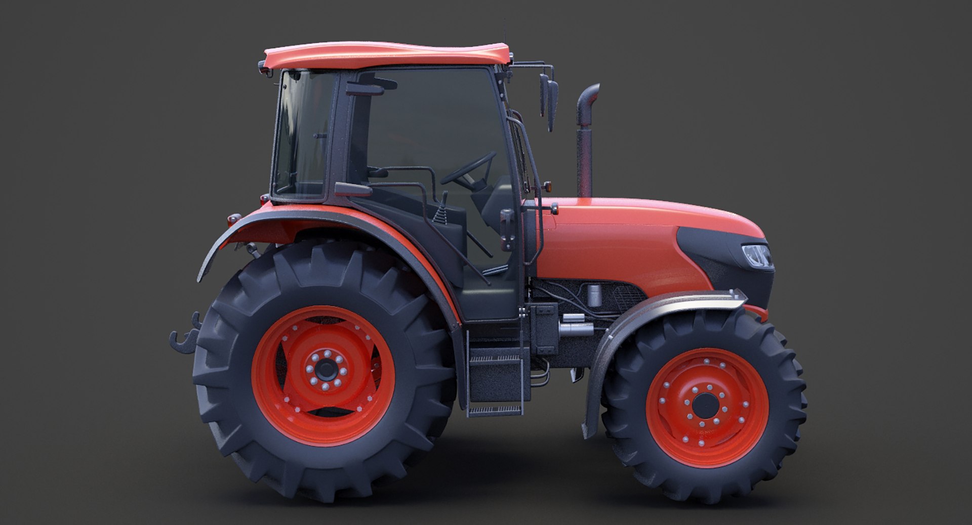 3D Generic Tractor 01 Model - TurboSquid 2184982