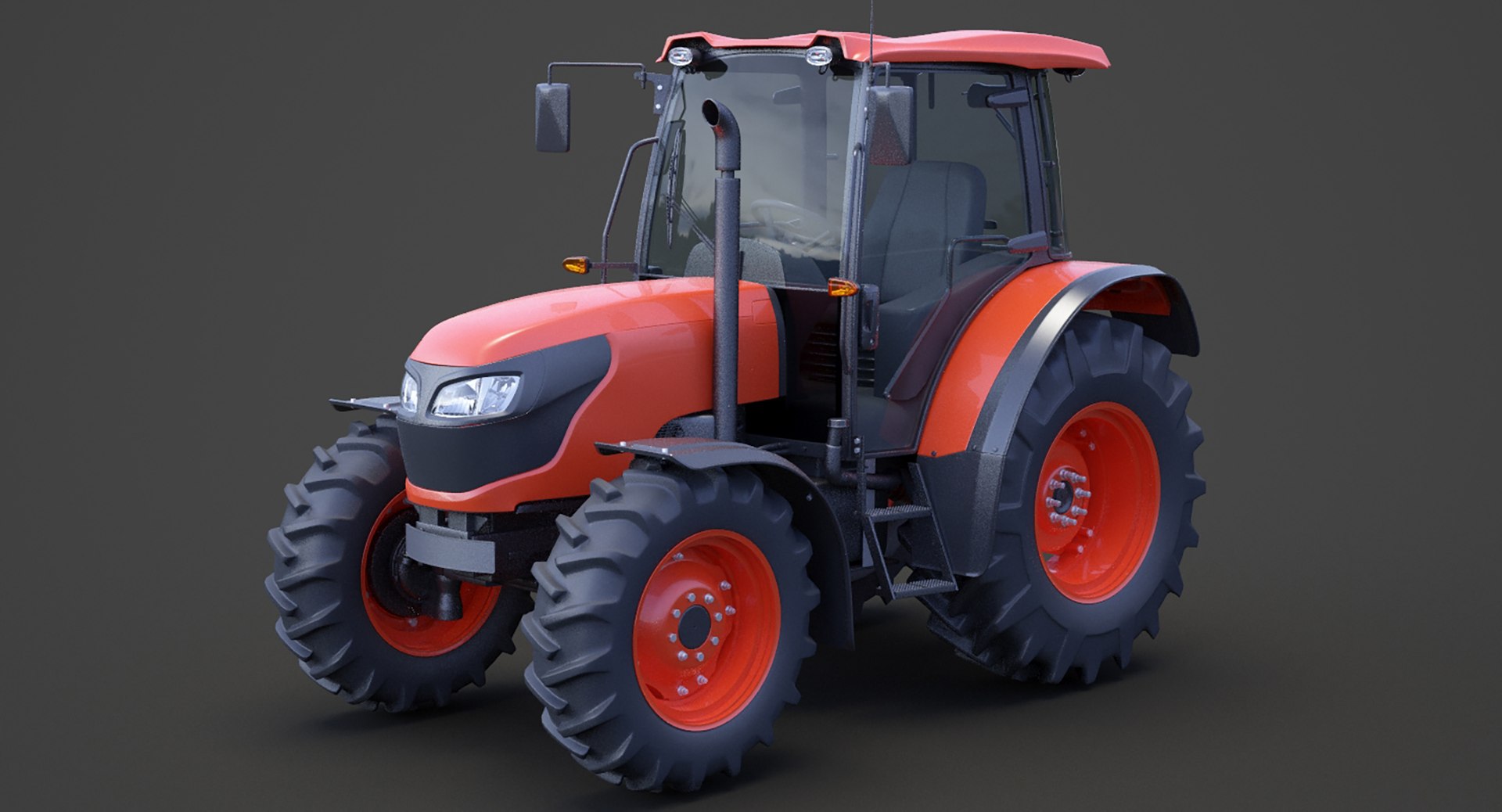 3D Generic Tractor 01 Model - TurboSquid 2184982