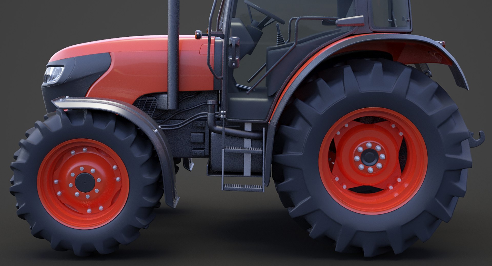 3D Generic Tractor 01 Model - TurboSquid 2184982