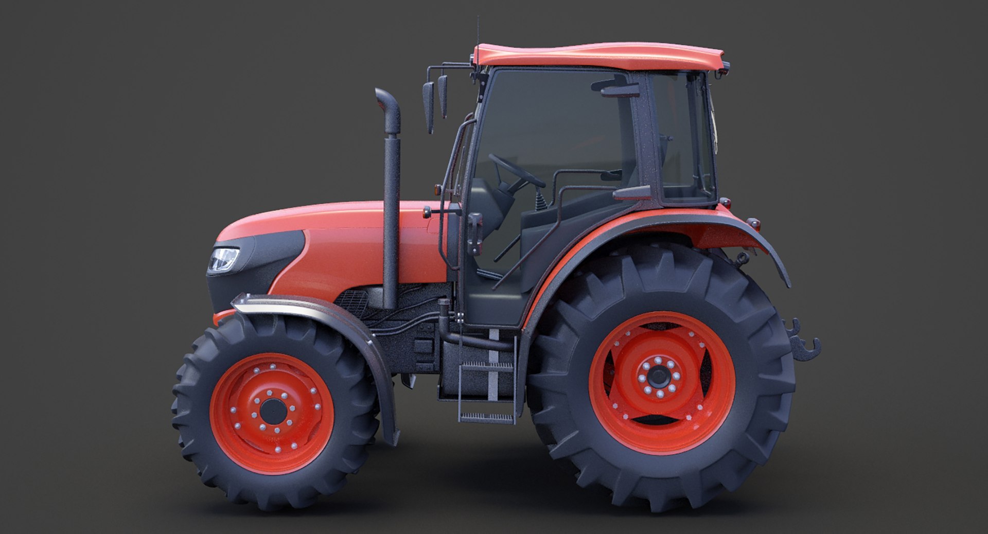 3D Generic Tractor 01 Model - TurboSquid 2184982