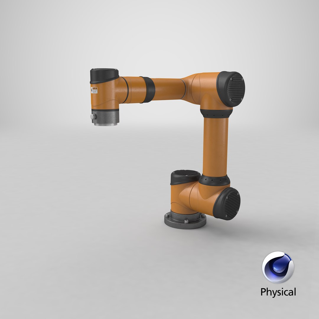 3D Orange Collaborative Robot - TurboSquid 2013056