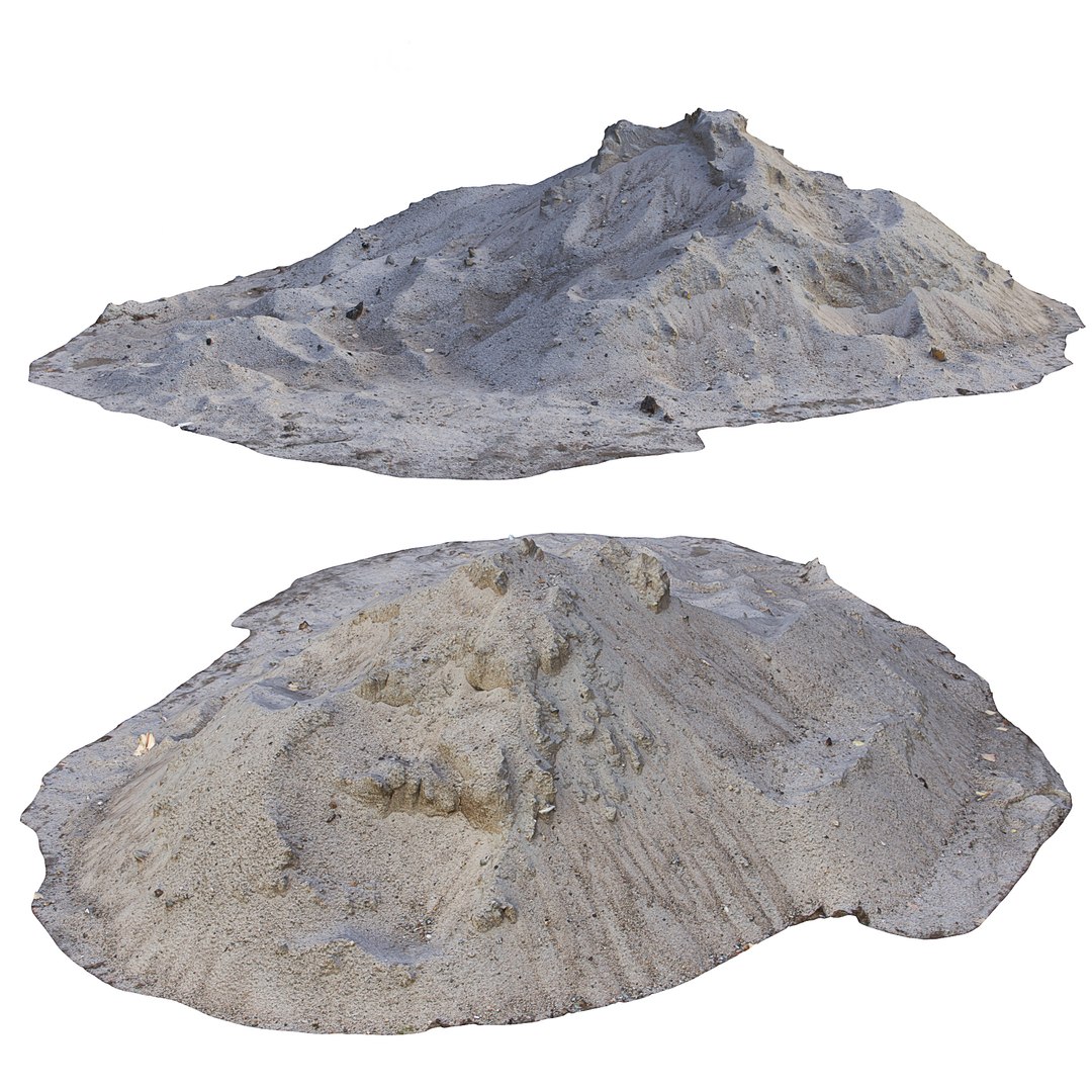 3D Ultra Realistic Sand Scan Model - TurboSquid 1326612