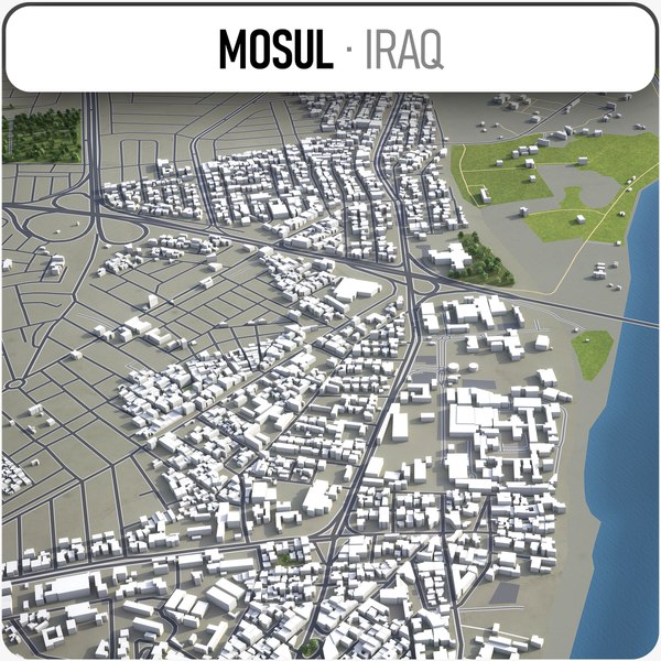 3D model mosul surrounding - - TurboSquid 1494333