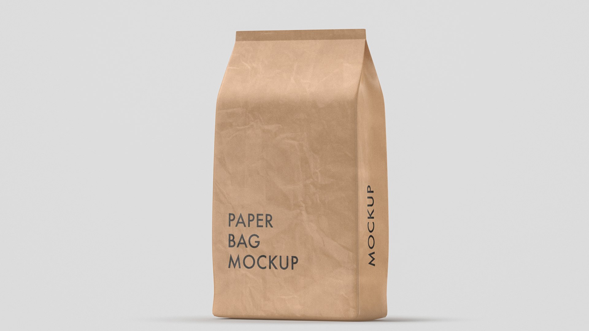 Mockup Paper Bag Model - TurboSquid 1808821