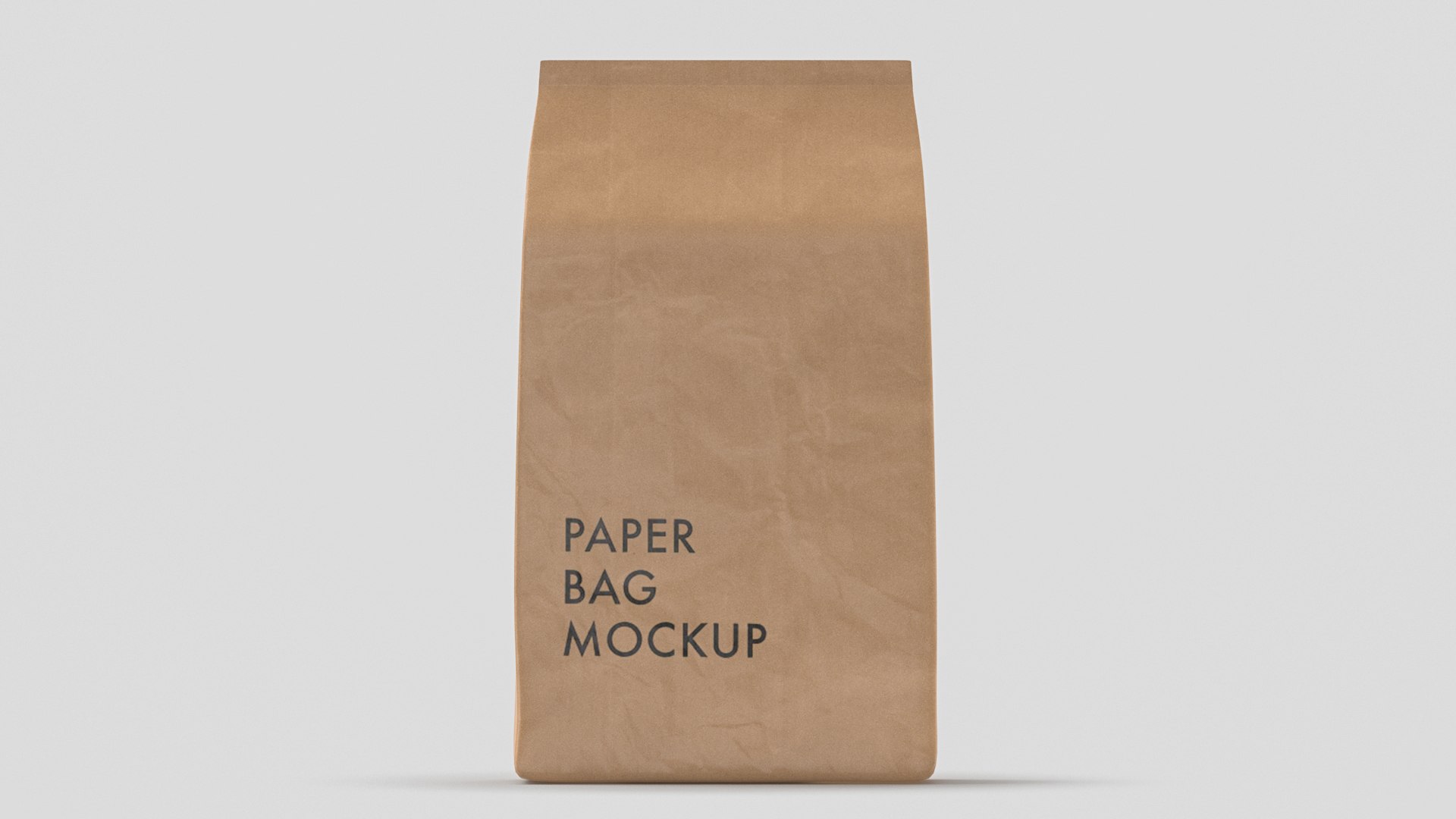 Mockup Paper Bag Model - TurboSquid 1808821