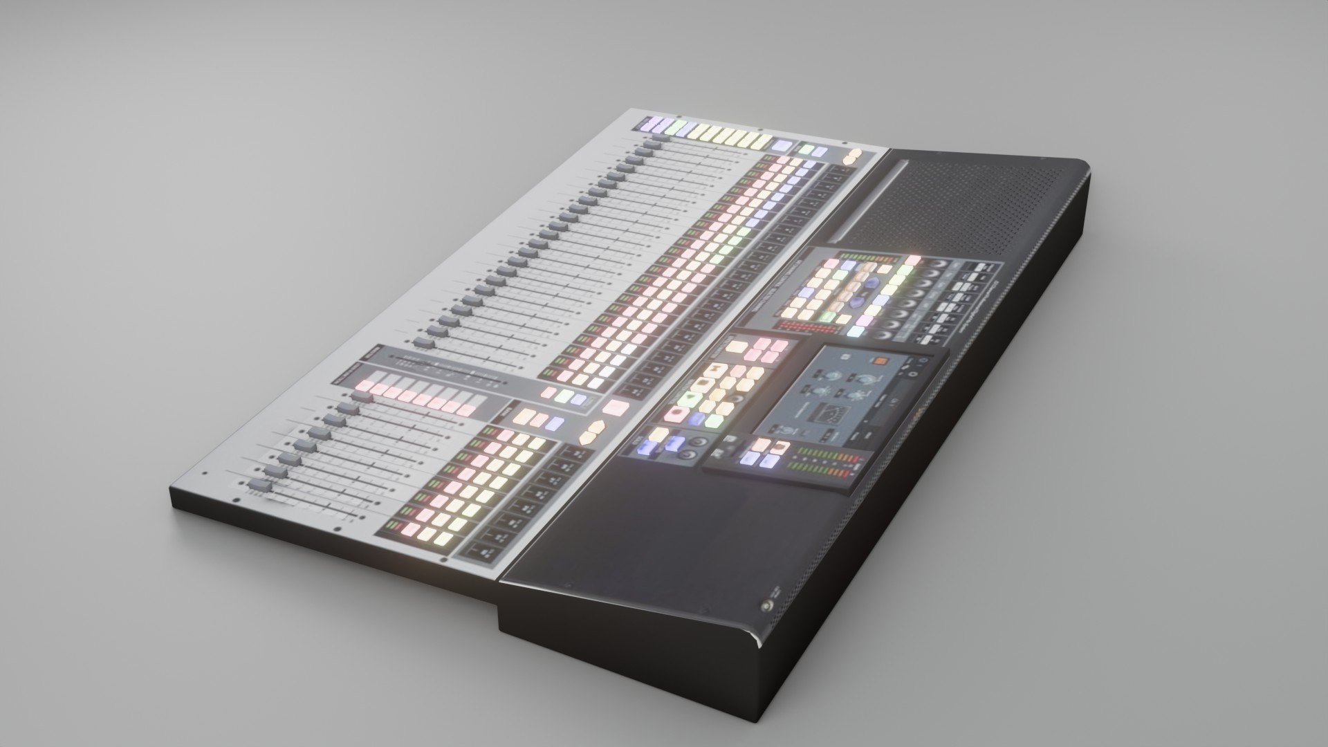 3D Studio Mixer - Low Poly - Game Ready - PBR Model - TurboSquid 1778290