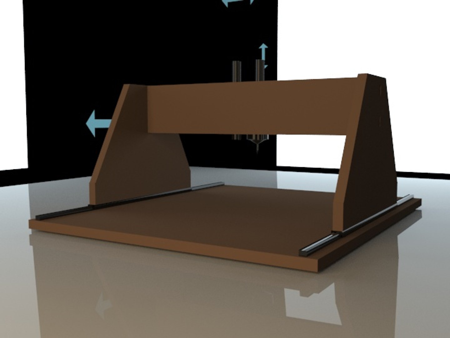 3D Cnc Router Model - TurboSquid 1189189