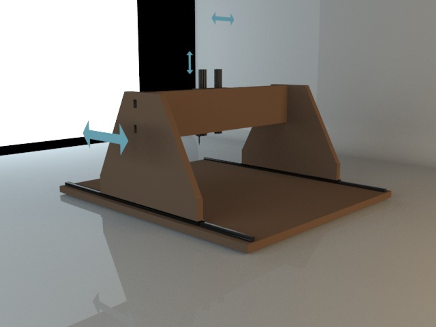 3D Cnc Router Model - TurboSquid 1189189