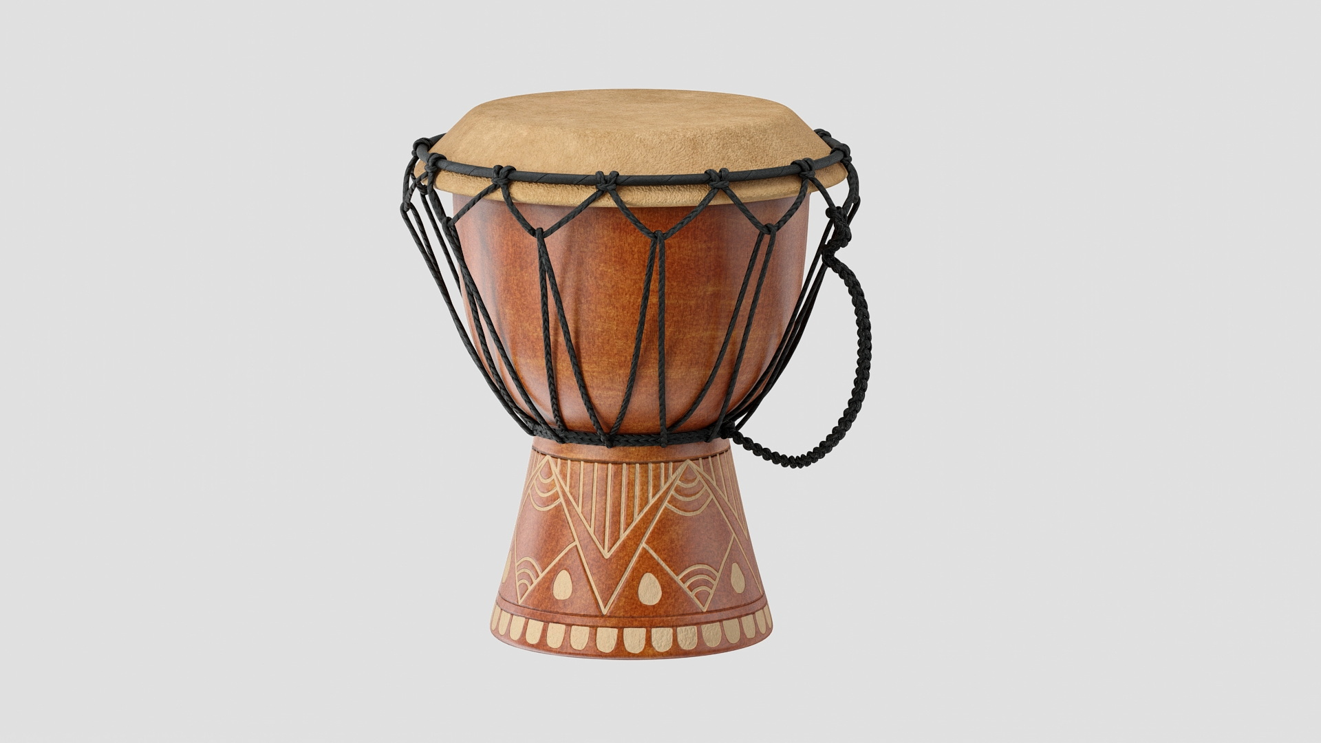 African Traditional Style Items Collection 3D - TurboSquid 2068487