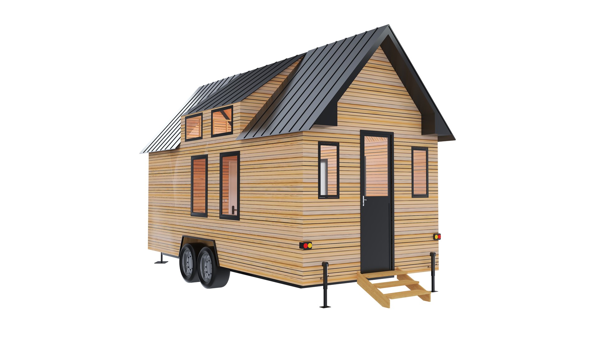 3D Tiny House Model - TurboSquid 2202891