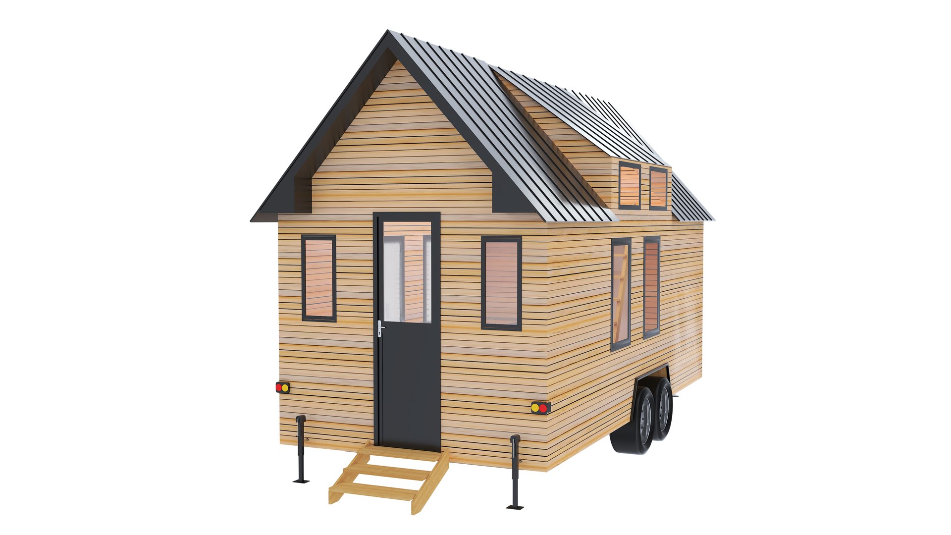 3D Tiny House Model - TurboSquid 2202891