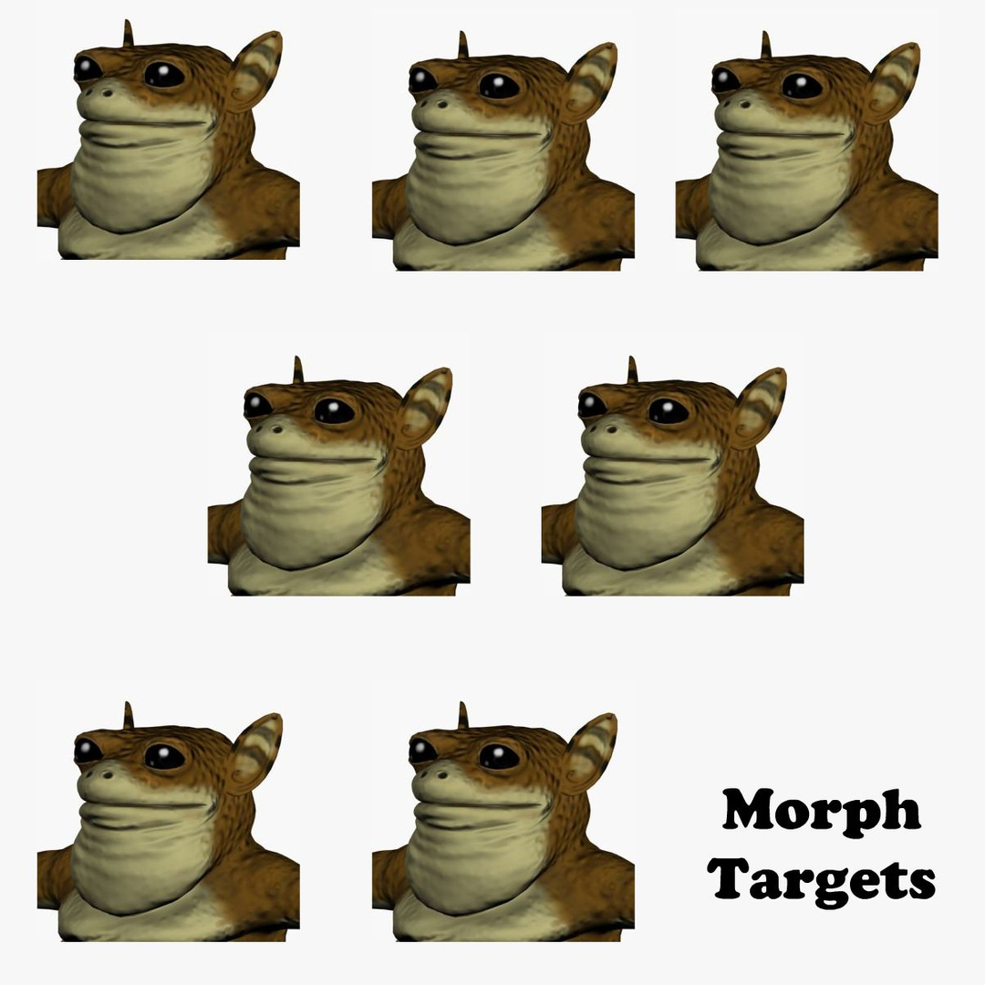 frogman frog man 3d 3ds