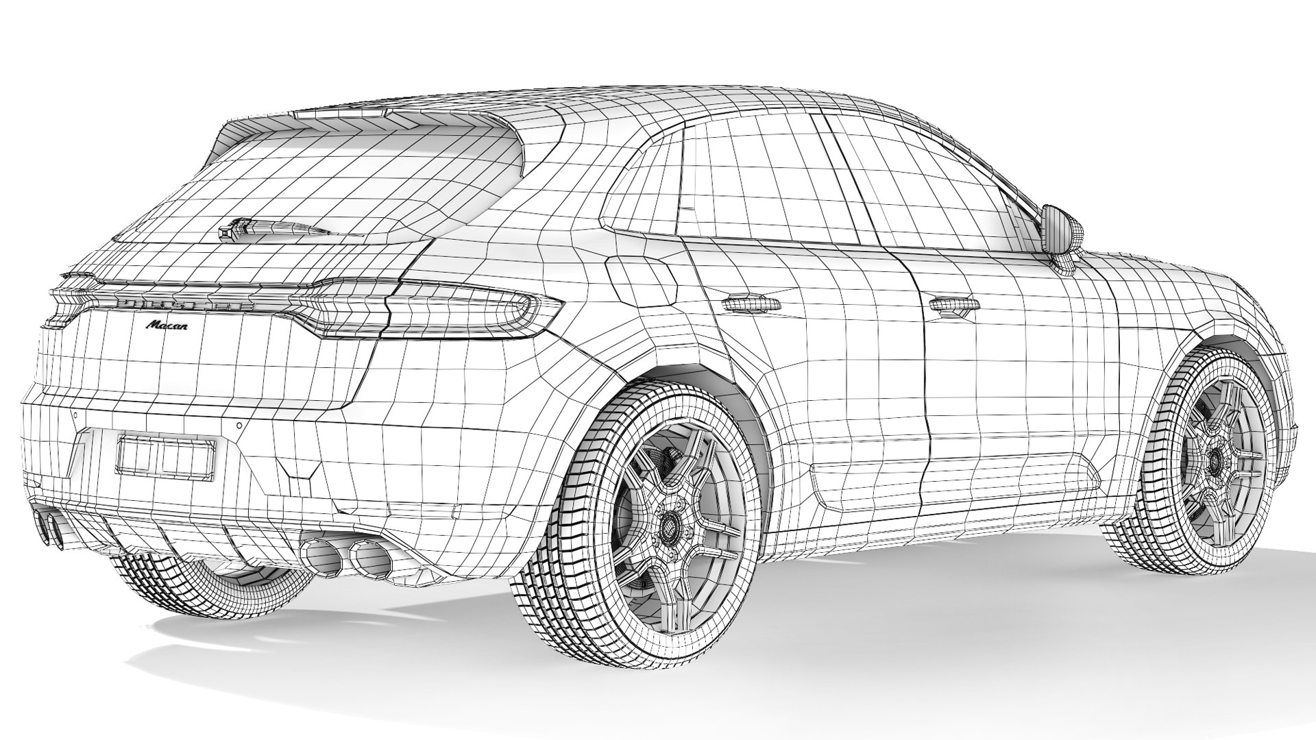 3D Porsche Macan 2020 Model - TurboSquid 2041135