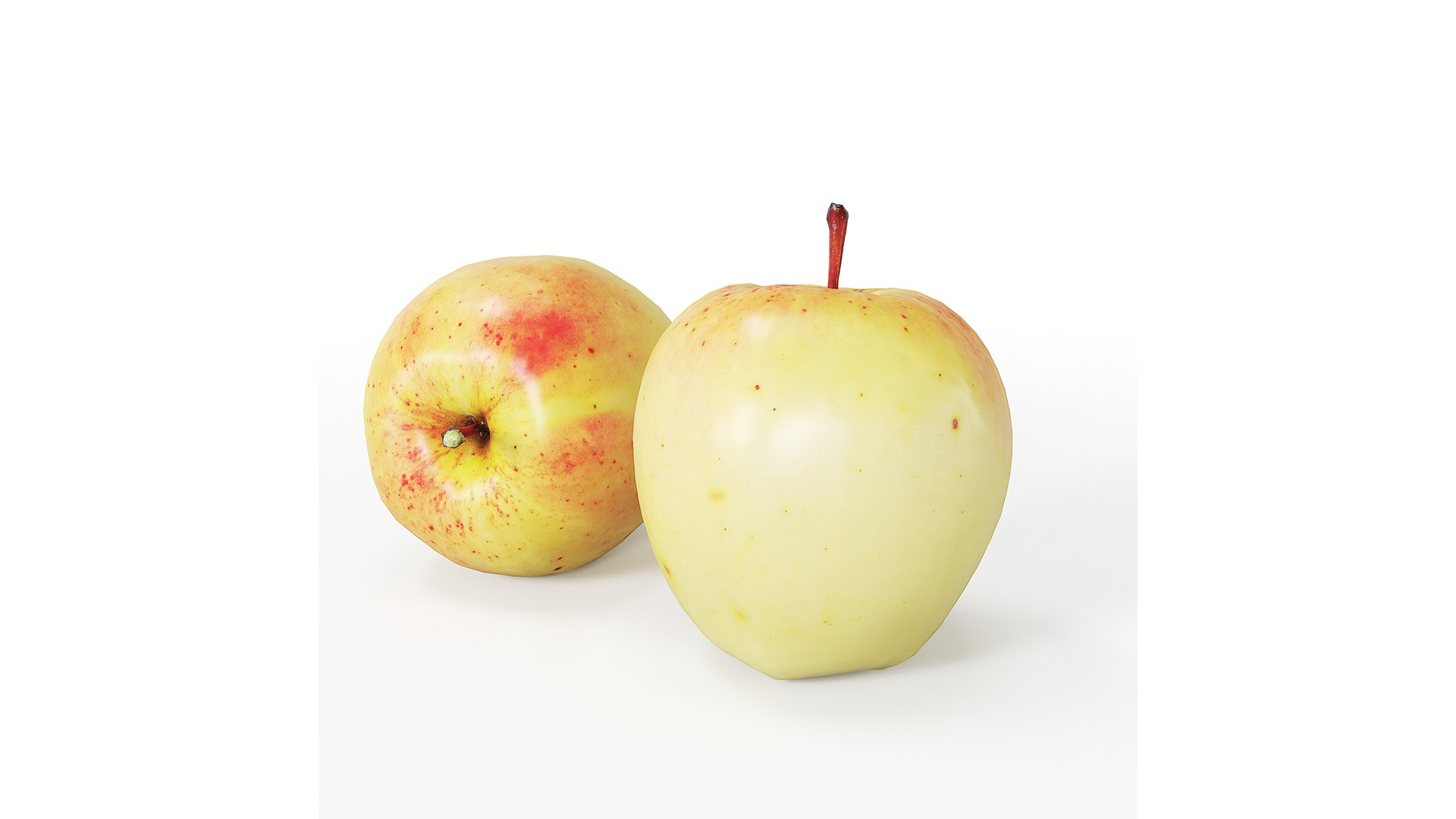 Golden Apple 3D Model - TurboSquid 1967590