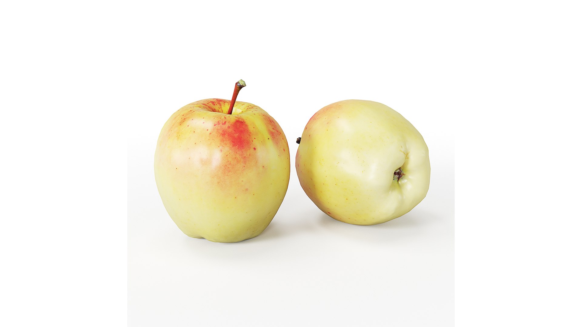 Golden Apple 3D Model - TurboSquid 1967590