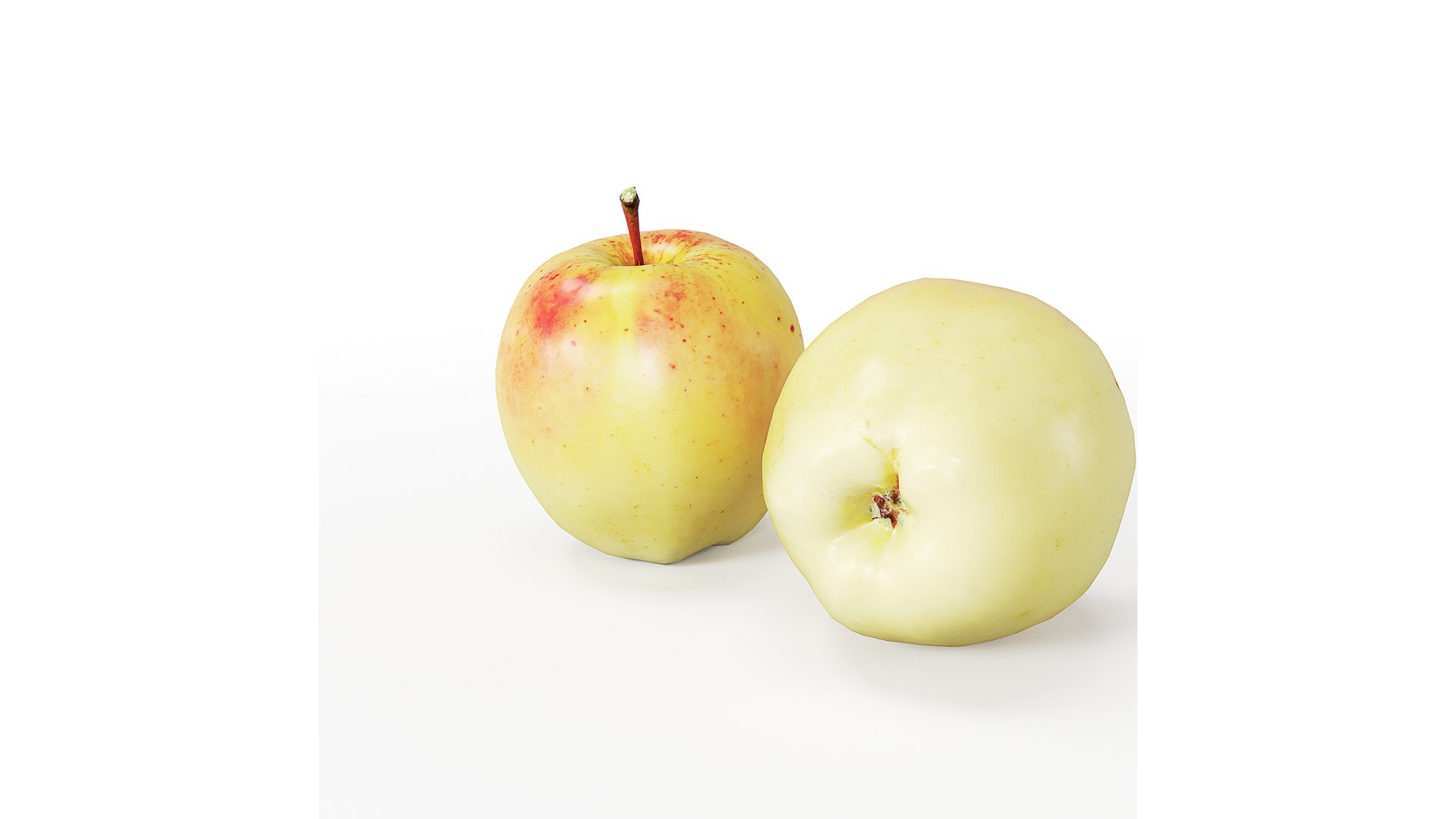 Golden Apple 3D Model - TurboSquid 1967590