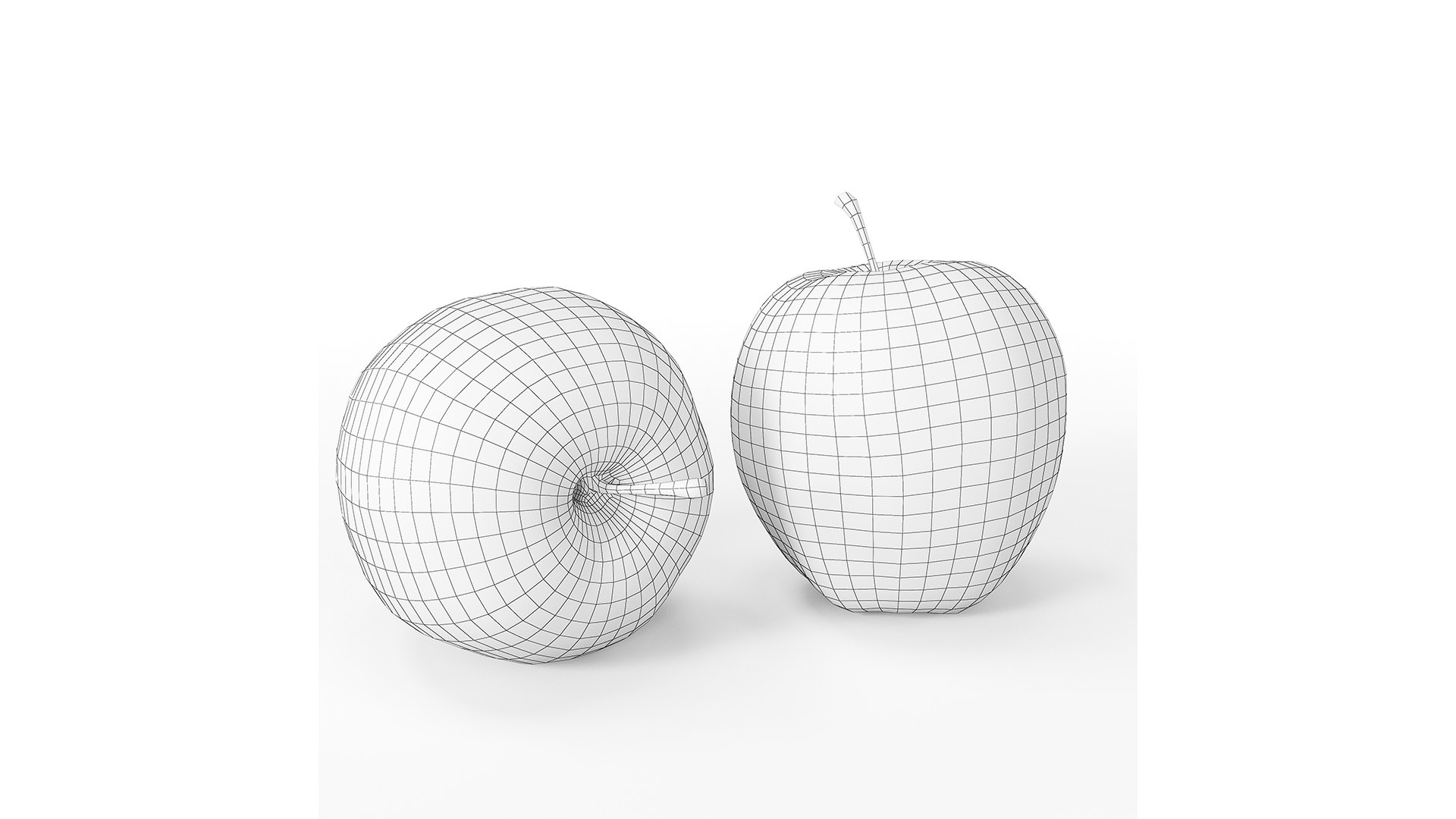 Golden Apple 3D Model - TurboSquid 1967590