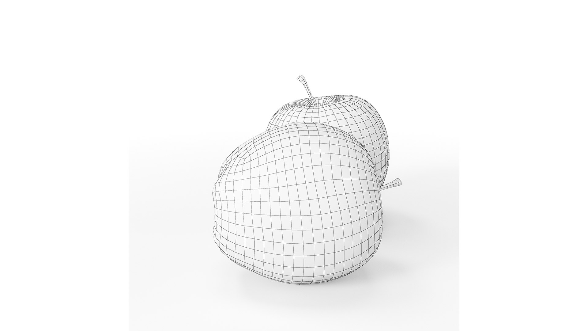 Golden Apple 3D Model - TurboSquid 1967590