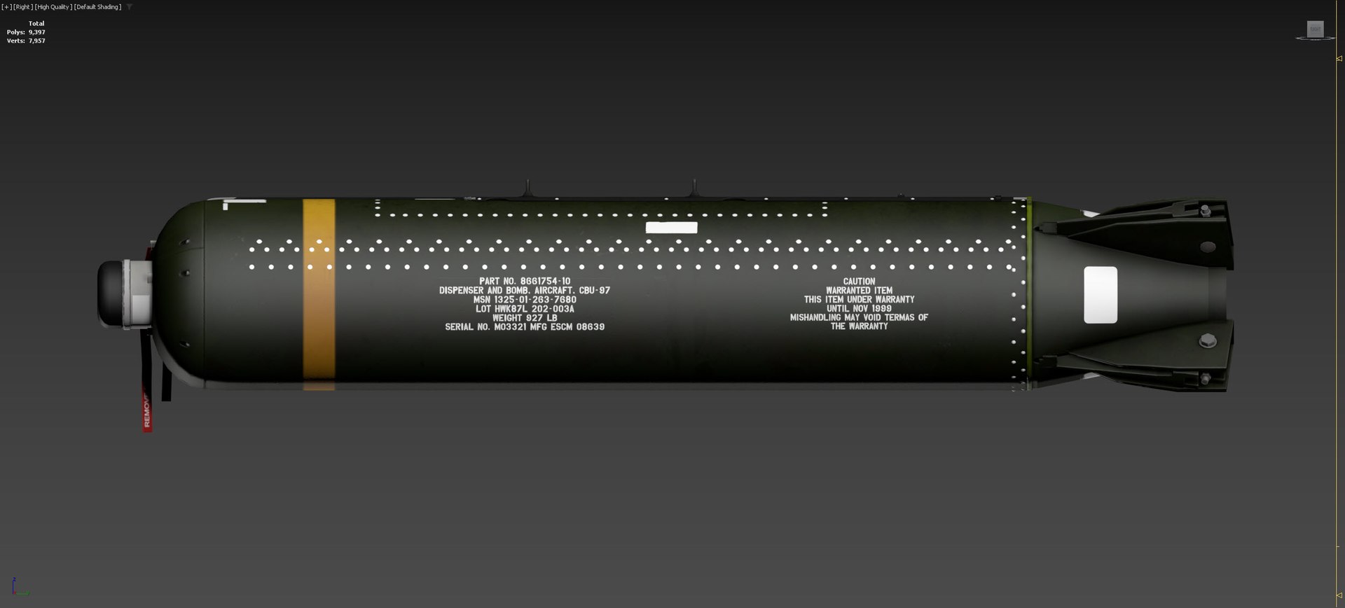 CBU-97 3D - TurboSquid 2294144